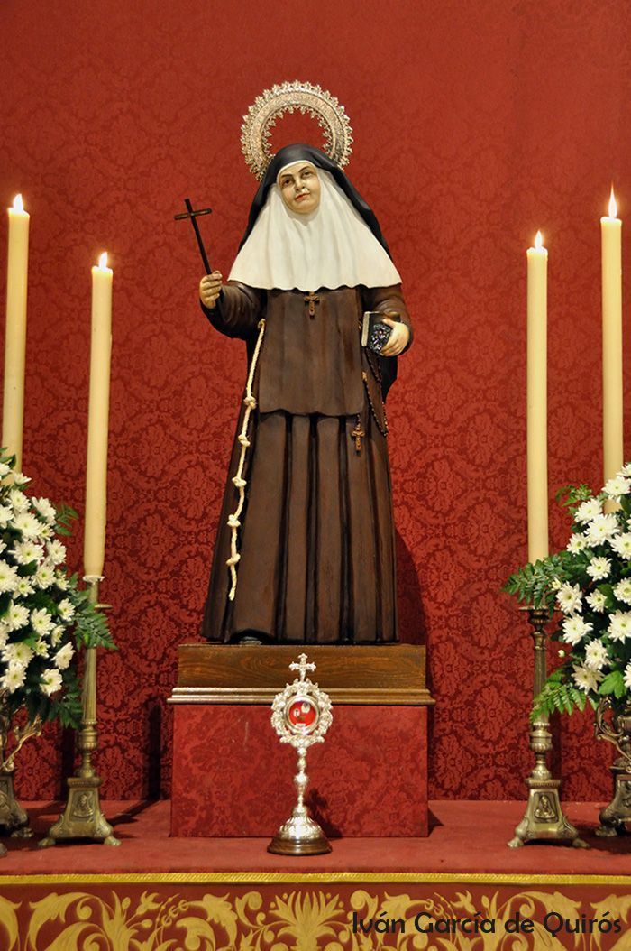 Cultos a Santa Ángela de la Cruz en la Hdad. del Resucitado ...